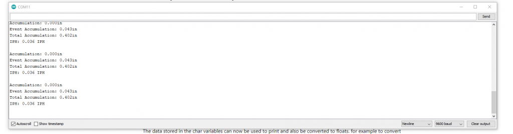ParseOutput | Rain Sensors